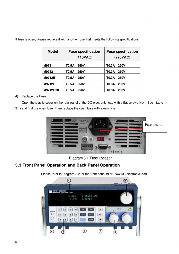 MAynuo M9711 manual page 10