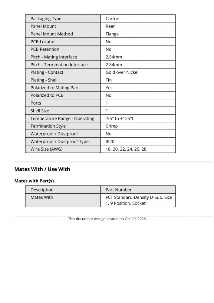 MOLEX 1731090535 drawing preview, page 3