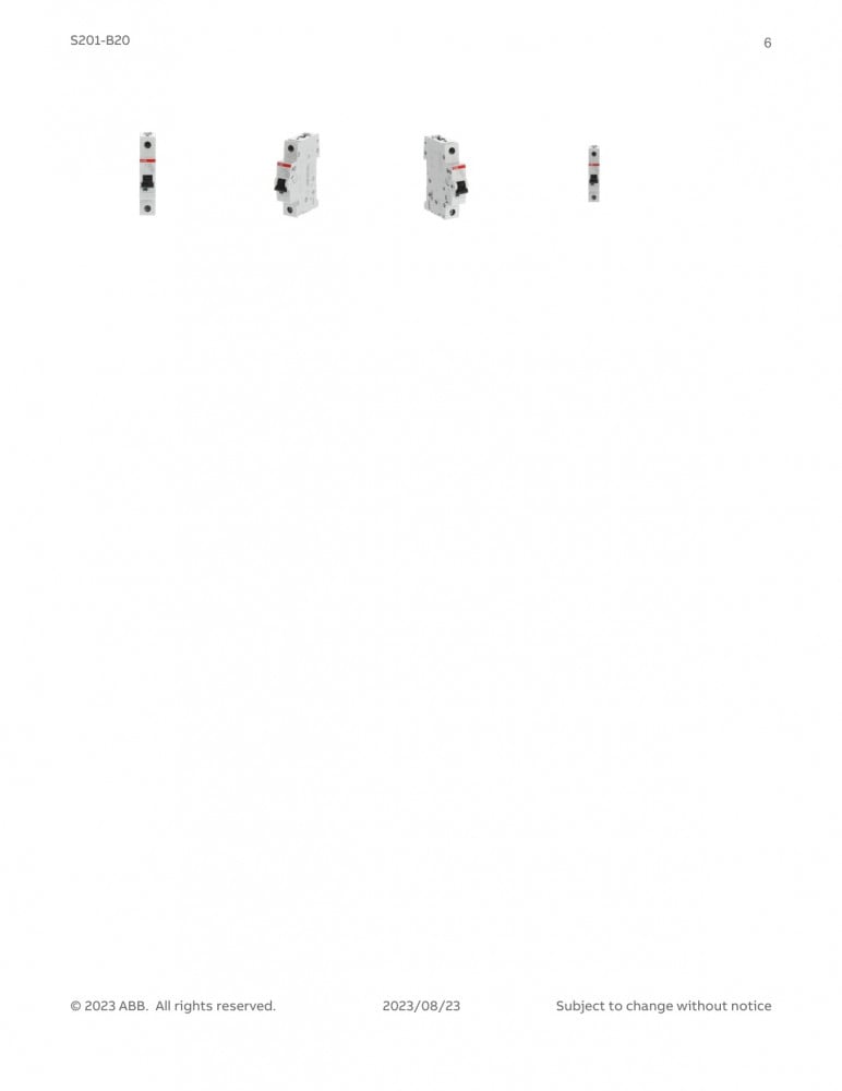 ABB S201-B20 document page 6