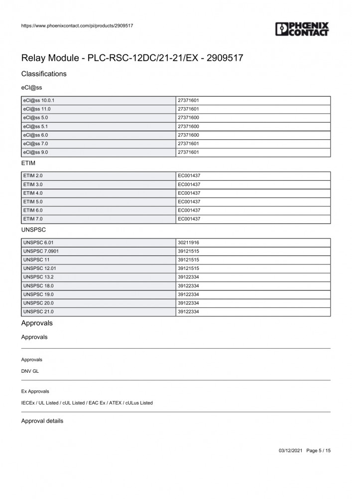 Phoenix Contact 2909517 technical document page 5