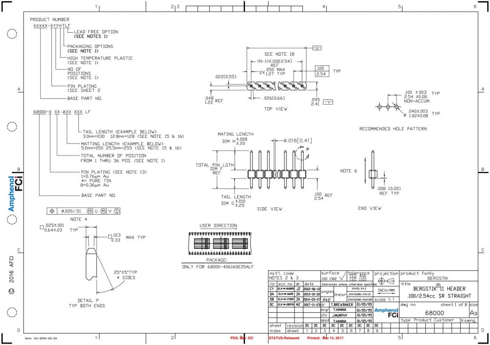 68000-200HLF document sheet 1