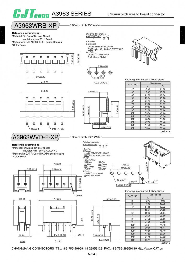 CJT A3963HA-8P datasheet page 8