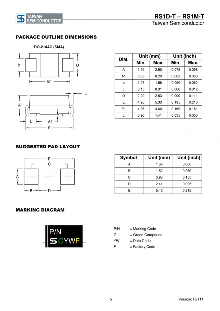RS1K-T datasheet page 5