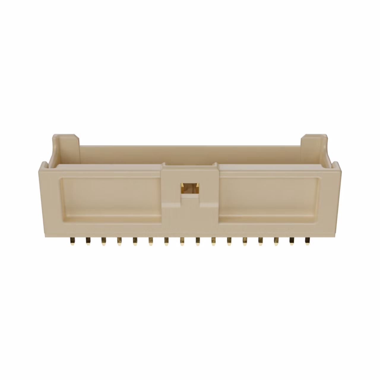 MicroClasp Vertical Header, 2.00mm Pitch, Dual Row, Through Hole, Gold Flash (Au) Plating, 32 Circuits, without PCB Locator for sale