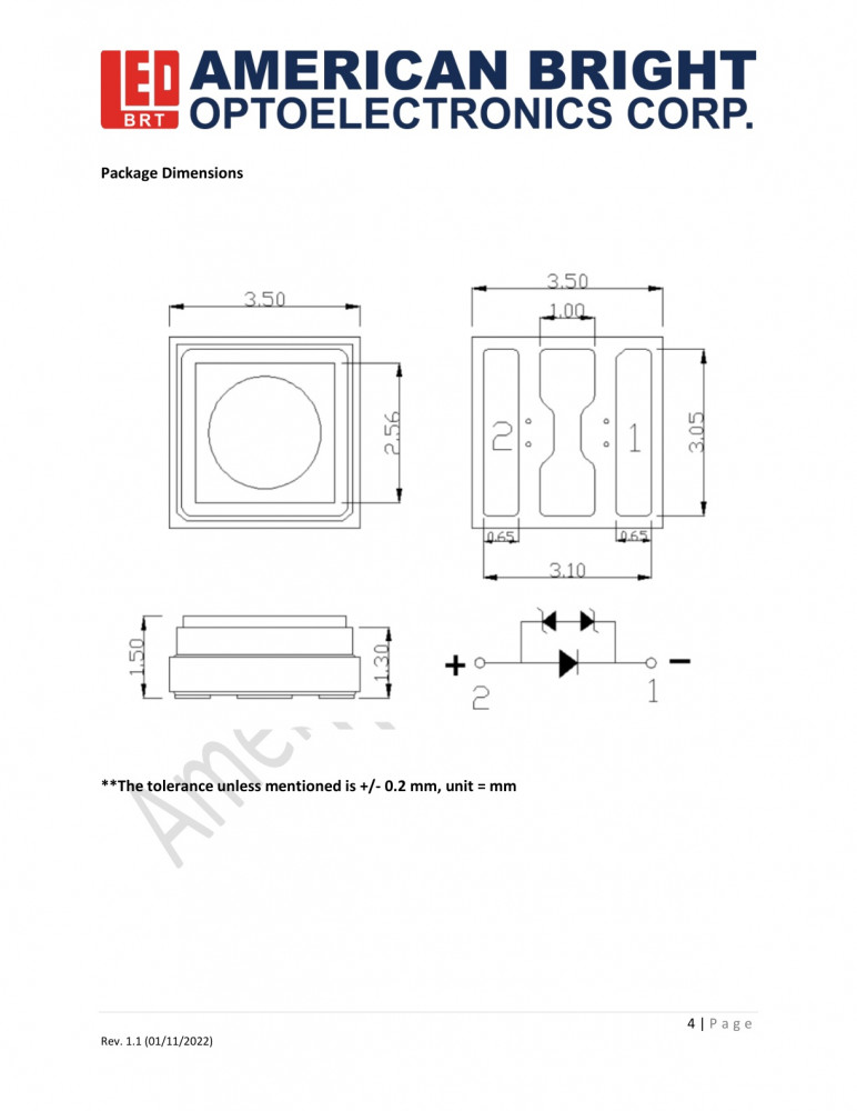 AB-3535UC-C datasheet page 4