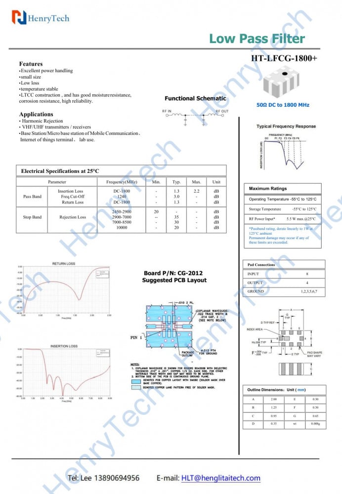 HT-LFCG-1800+ technical document preview