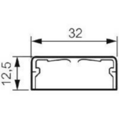 Dlplus - Variable flat angle for Dlplus mini-trunking 32x12.5mm White - Adjustable 85 to 95° - Snap-on mounting for sale