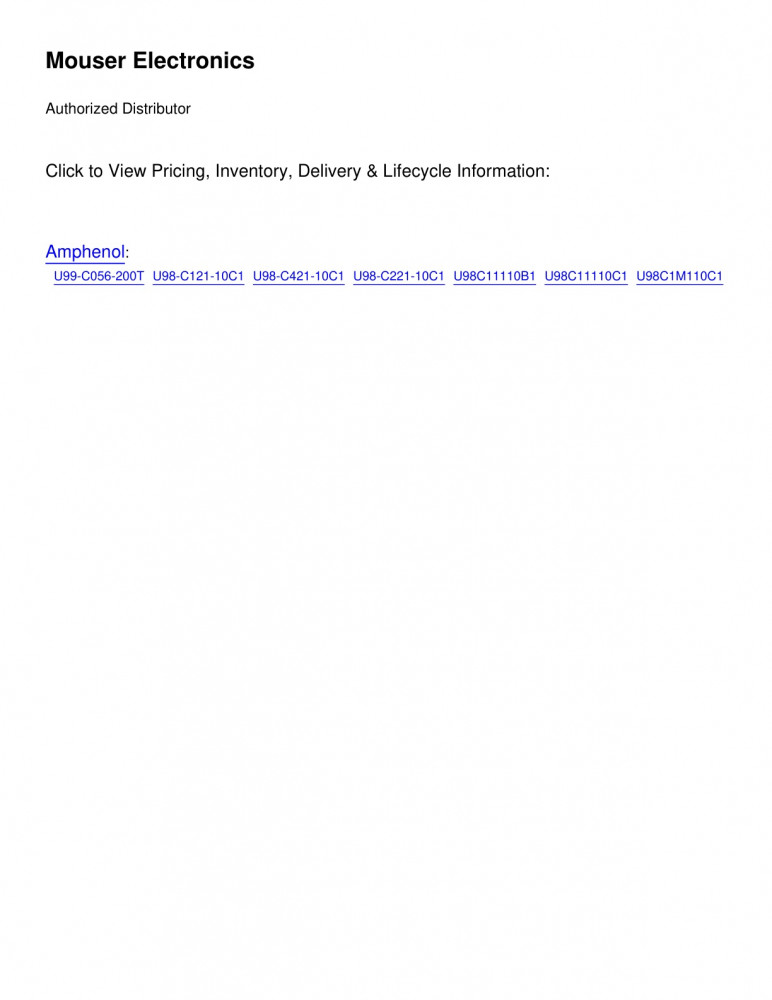 Amphenol CFP4 technical document page 3