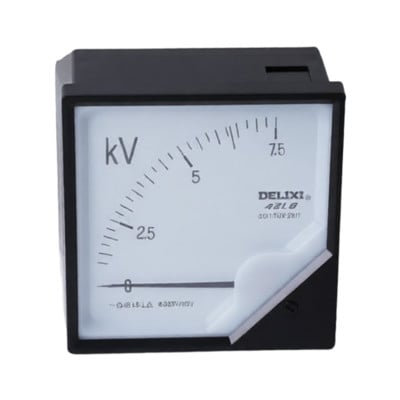 Delixi Electric 42L6V15KVD100V Analog Voltmeter Chip for Precise Voltage Measurement