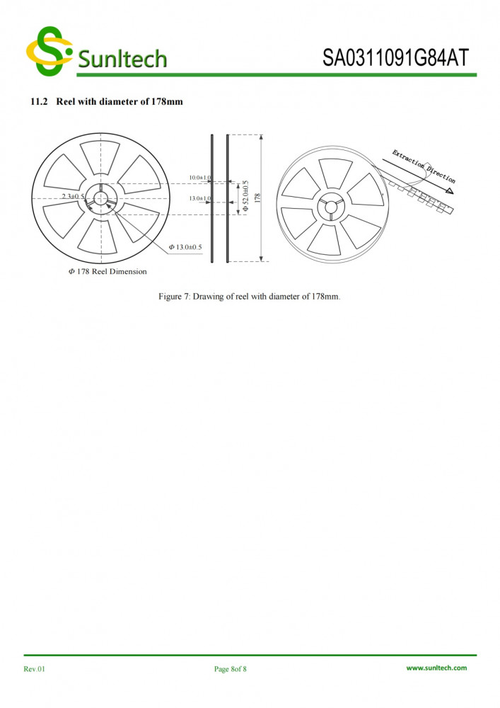 SA0311091G84AT datasheet page 8