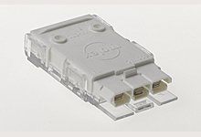 Self-Contained Power Connector for Solid Nonmetallic Sheathed Cable, 14-12 AWG,