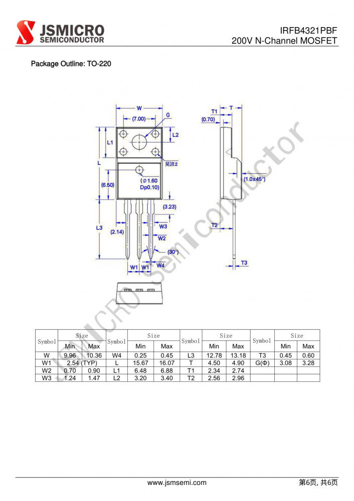 IRFB4321PBF datasheet page 6