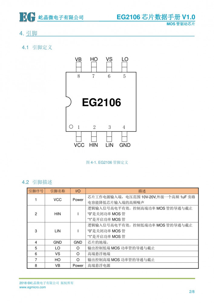 EG2106 datasheet page 5