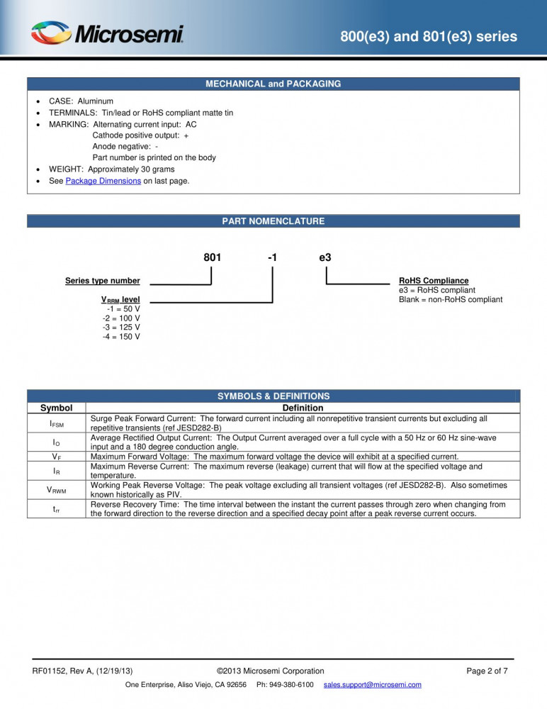 801-4 datasheet page 2