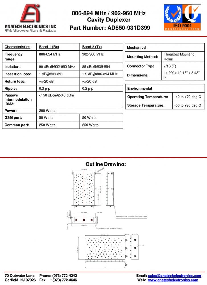 AD850-931D399 technical document page