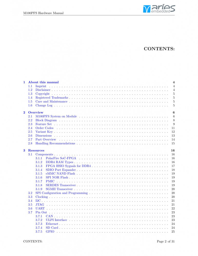 M100PFS document page 2
