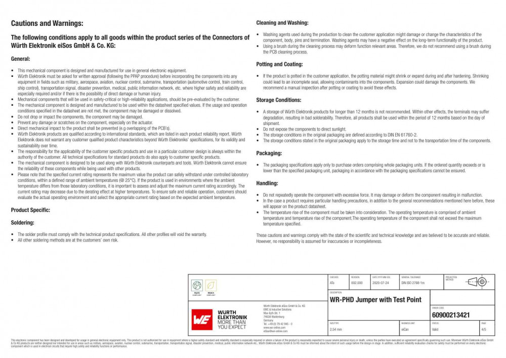 60900213421 technical document, page 4