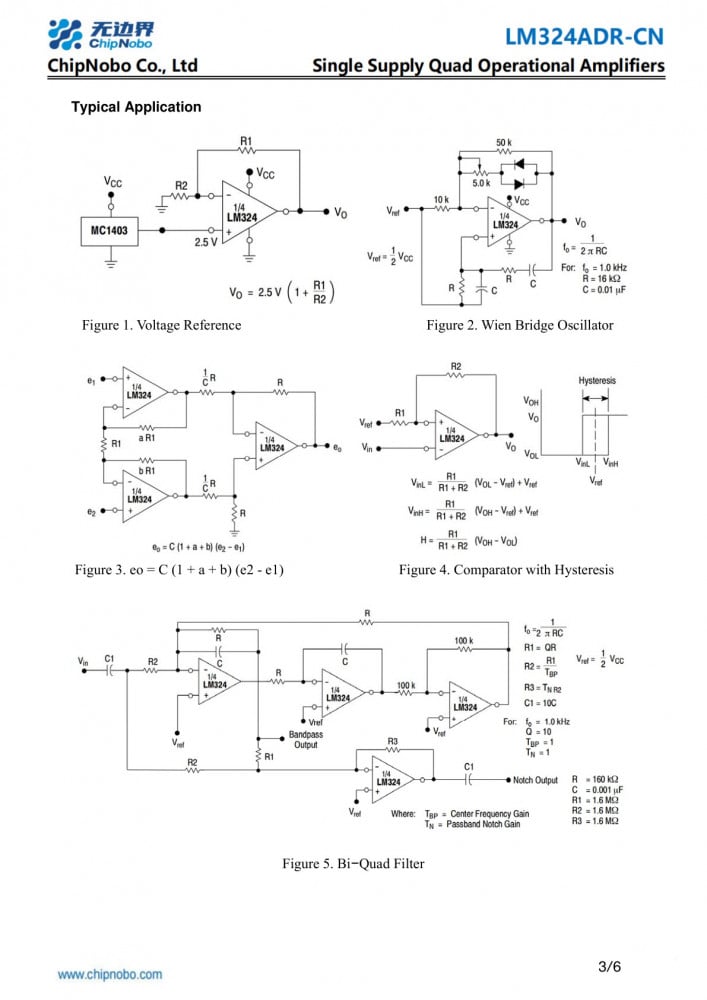 LM324ADR-CN datasheet page 3