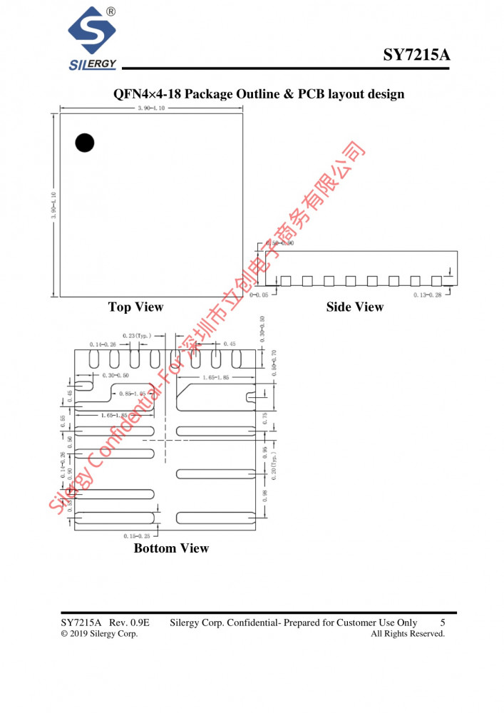 SY7215ARDC datasheet page 5