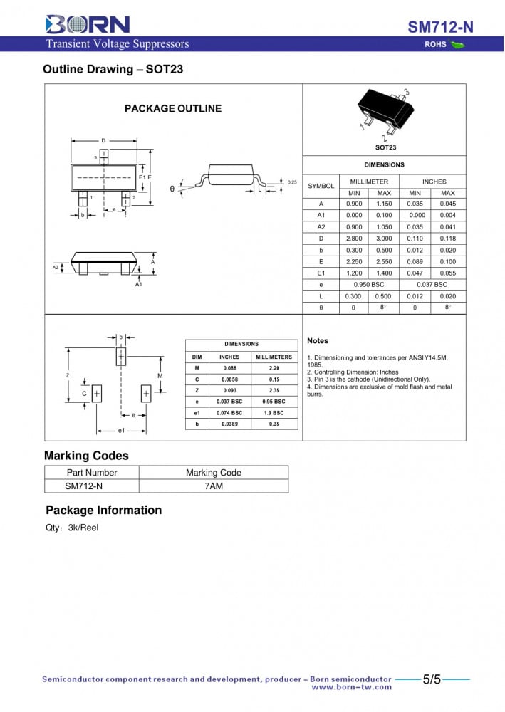 SM712-N datasheet page 5