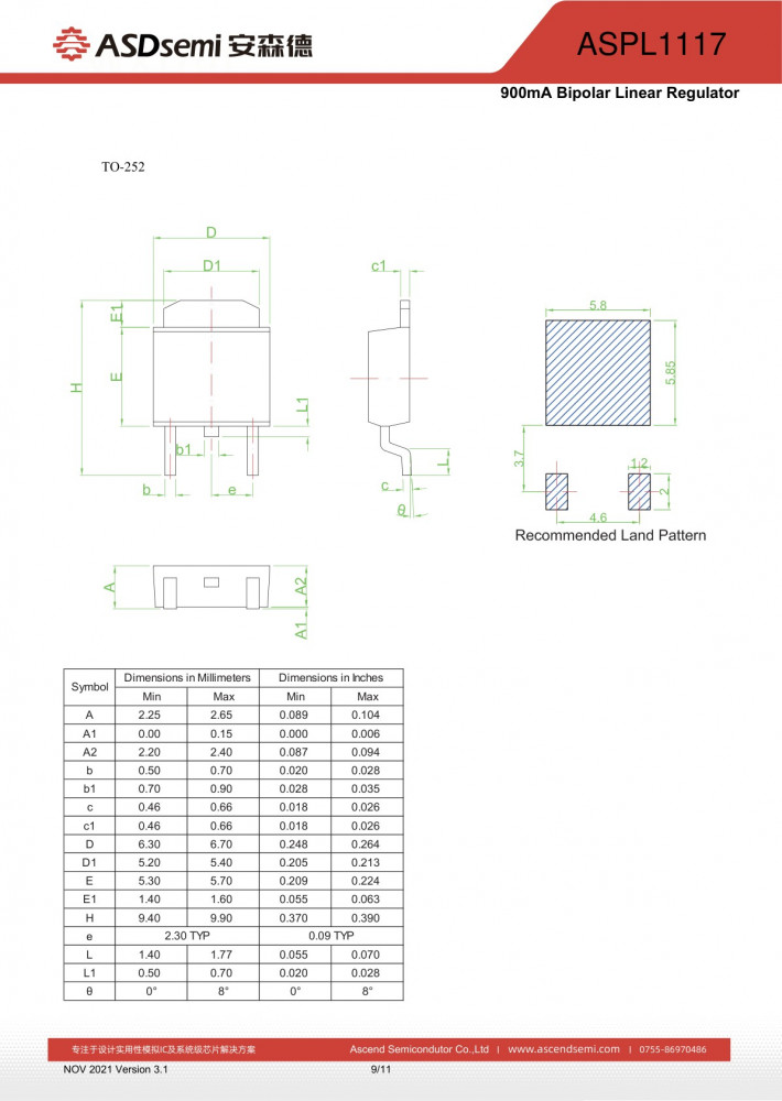 ASPL1117 datasheet page 9
