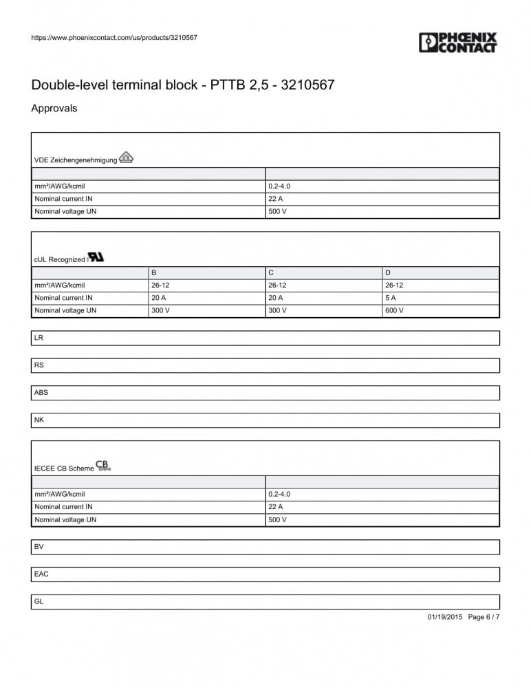 PTTB 2,5 technical document page 6