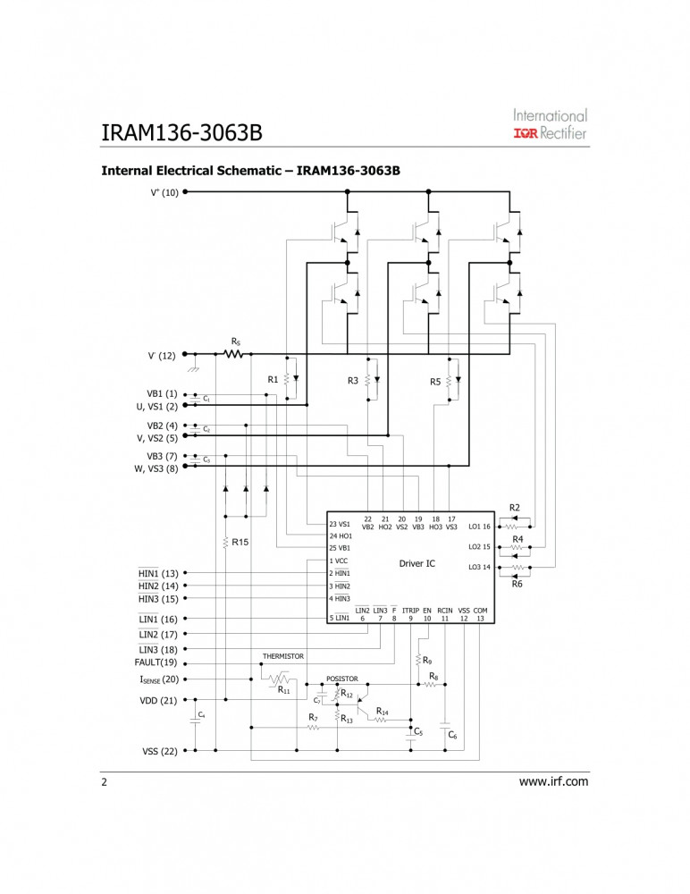 IRAM136-3063B2 datasheet page 2