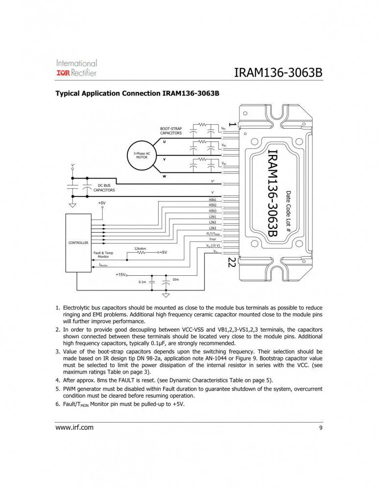 IRAM136-3063B2 datasheet page 9