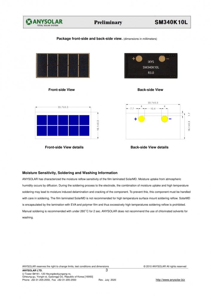 SM340K10L technical document page 3
