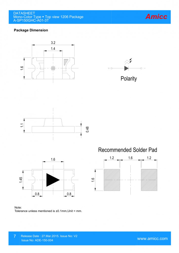 A-SP150GHC-A01-3T datasheet page 7