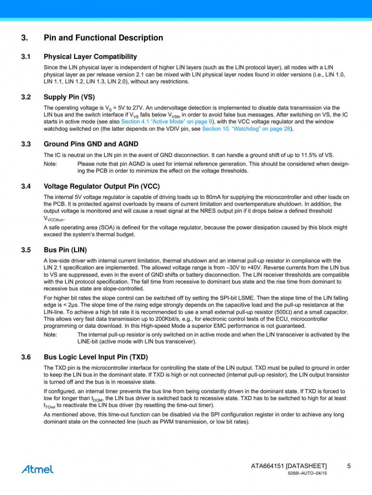 ATA664151 technical document page 5