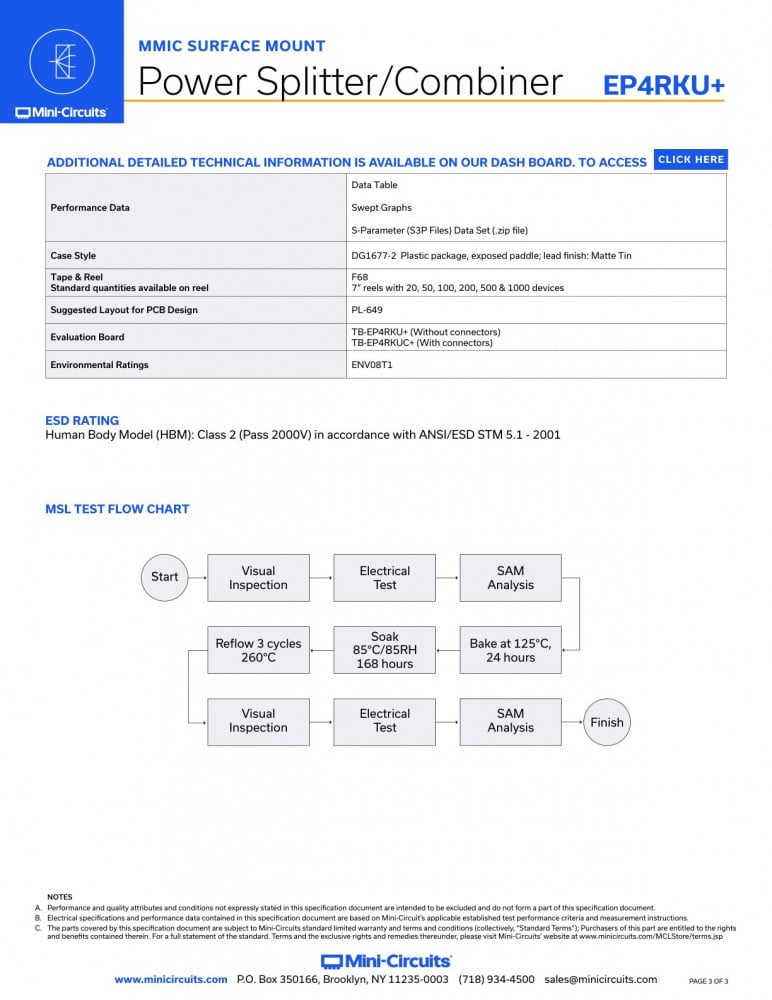EP4RKU+ datasheet page 3