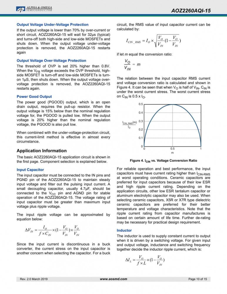 AOZ2260AQI-15 datasheet page 10