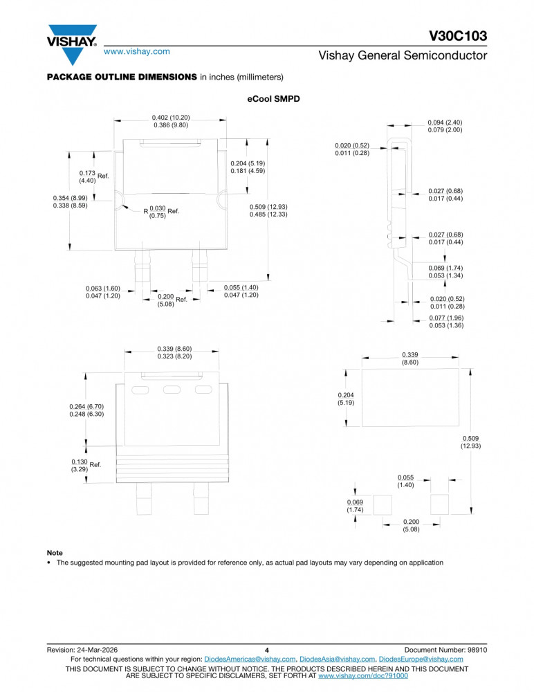 V30C103 datasheet page 4