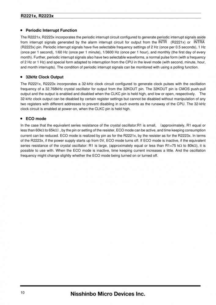 R2223 datasheet page 10