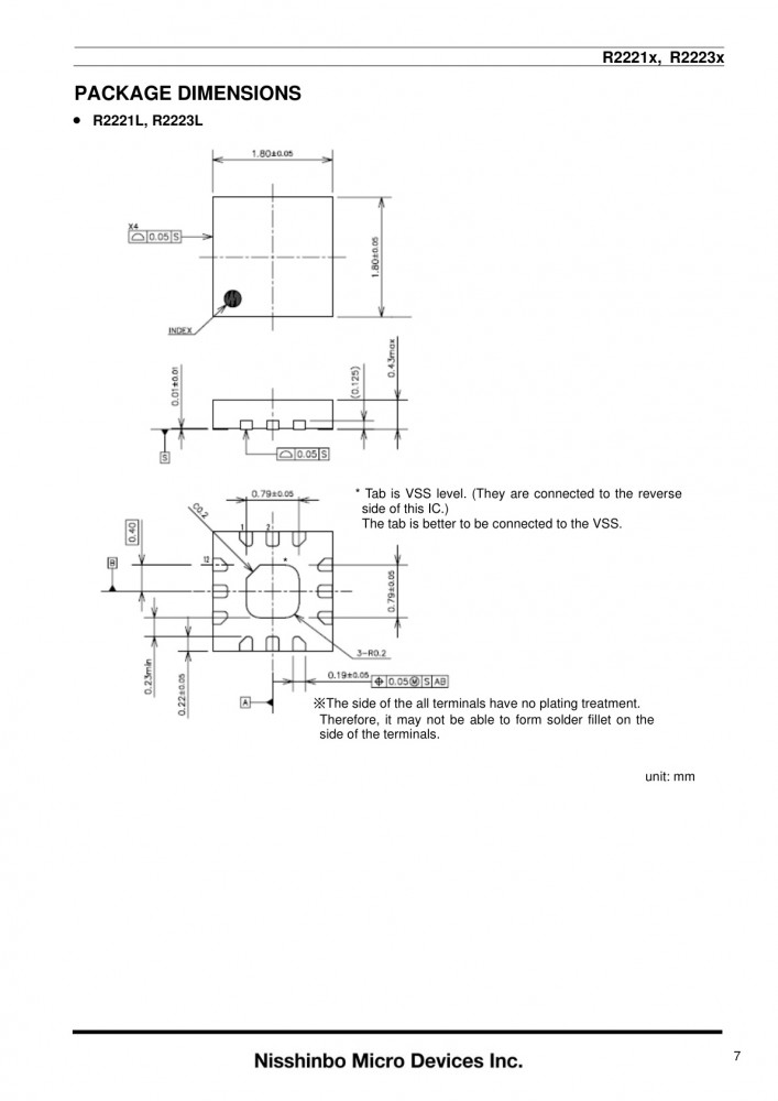R2223 datasheet page 7