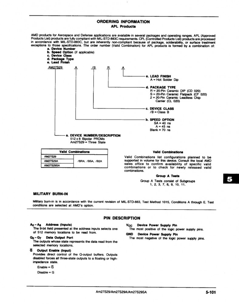 27S29DC datasheet page 5