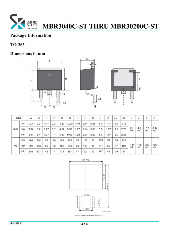 MBR30100C-ST datasheet page 3
