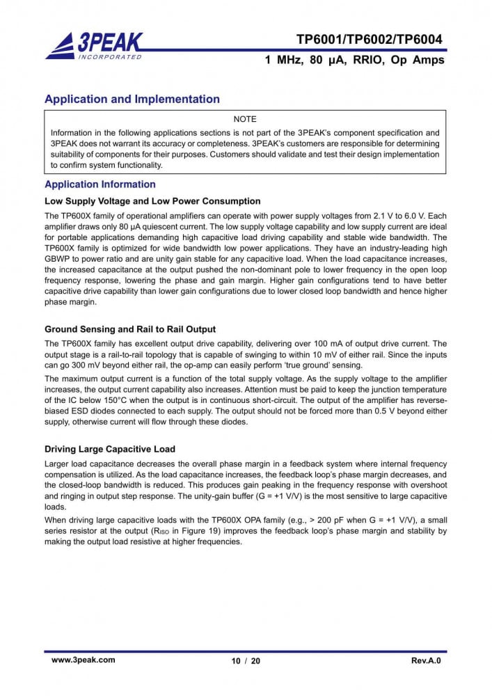 TP6001R-TR datasheet page 10