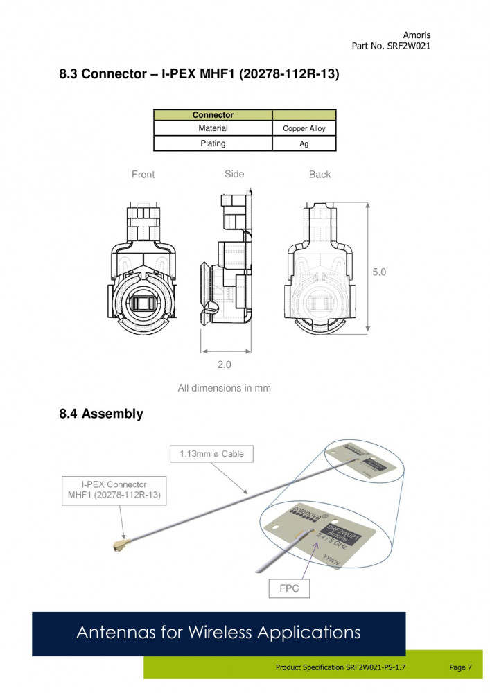 SRF2W021-100 datasheet page 7