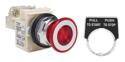 Schneider 9001KR9P35LRRH13 Pushbutton Switch