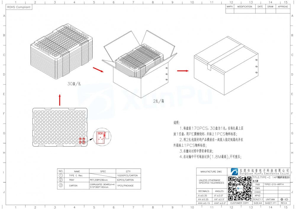 TYPEC-215-ARP14 technical drawing page 2