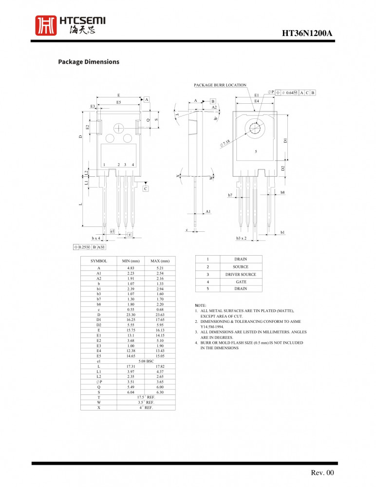 HT36N1200AKZ datasheet page 9