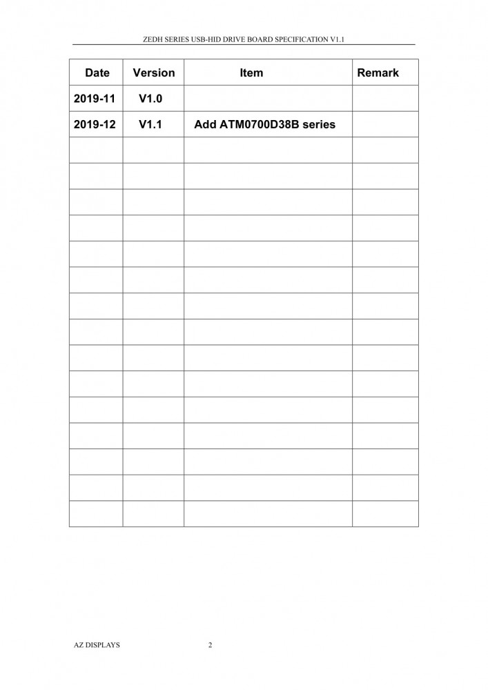 ZEDP0430D12 technical document page 2