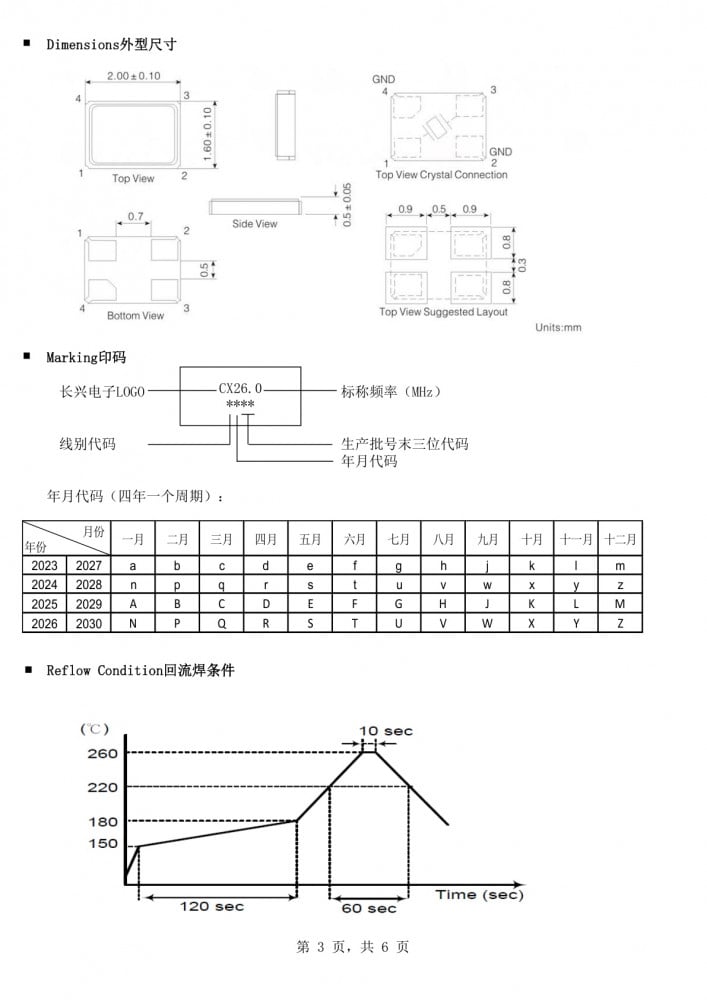 3DSC260G0009L datasheet page 3