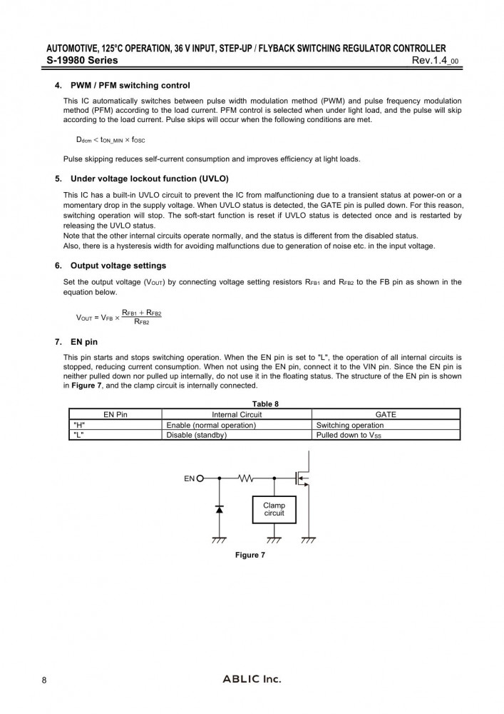 S-19980 datasheet page 8