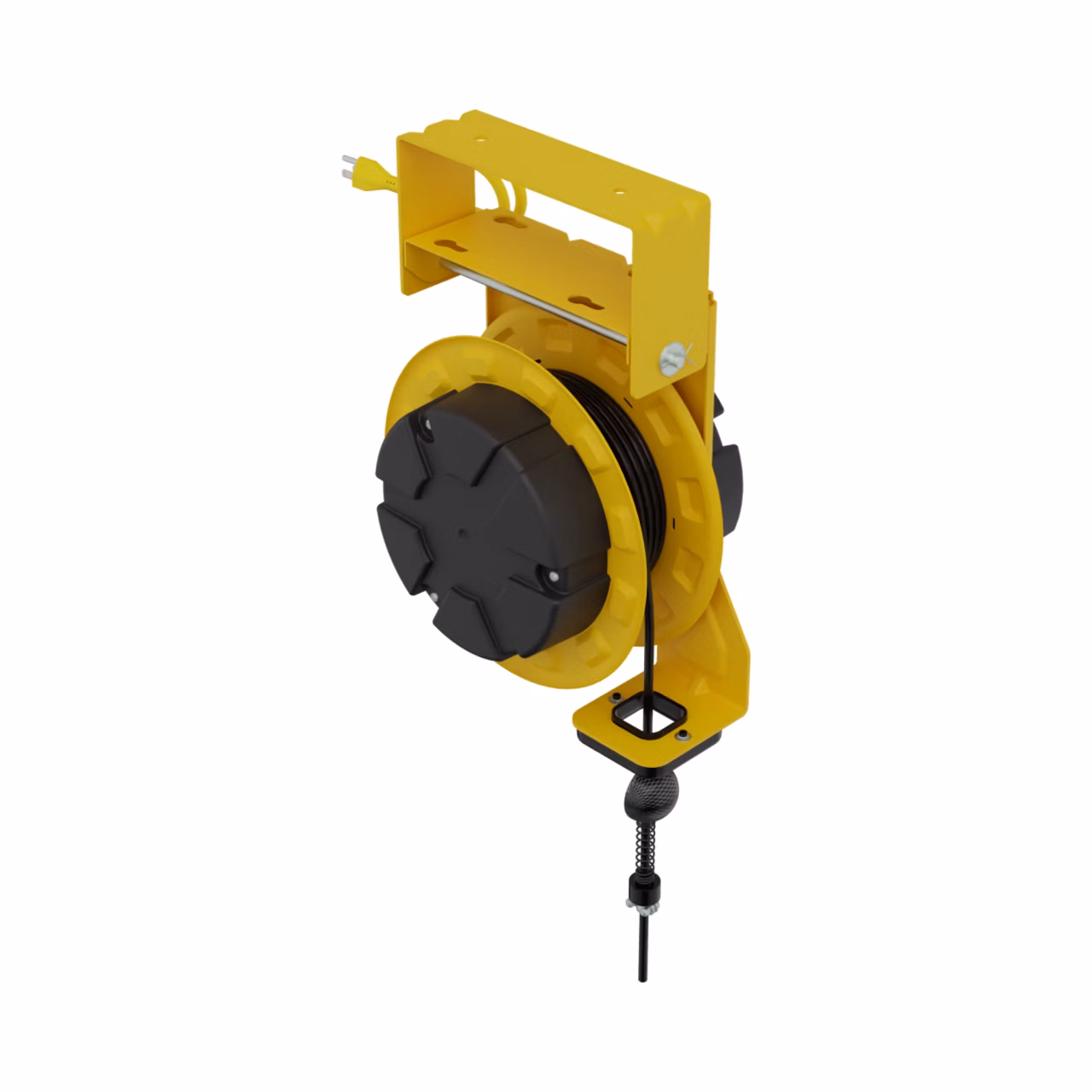 Woodhead Standard Duty Reel with Flying Leads, 12/3 SJTOW Cord, 10.67m (35.0') Cord Length for sale