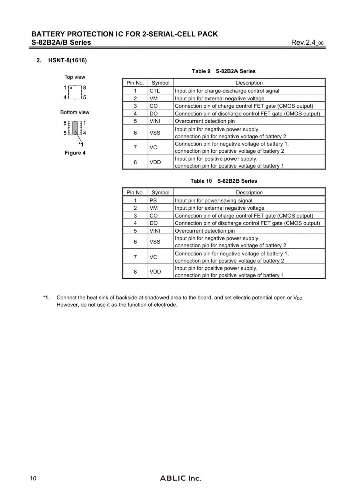 S-82B2A/B datasheet page 10