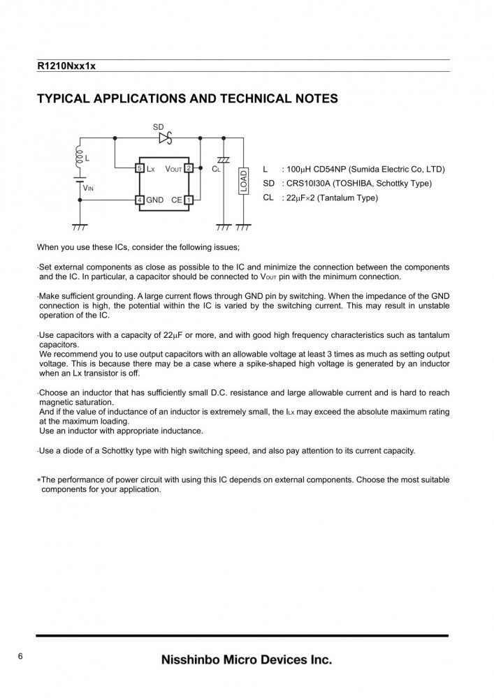 R1210 datasheet page 6
