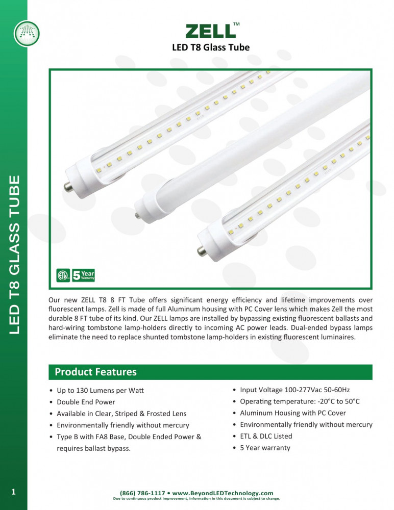 Product document page 1